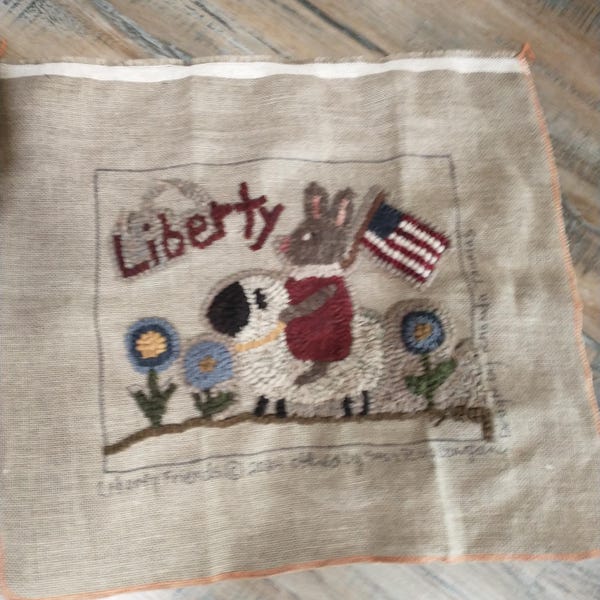 Liberty Friends - A Rhonda Thomas Original Primitive Rug Hooking ...