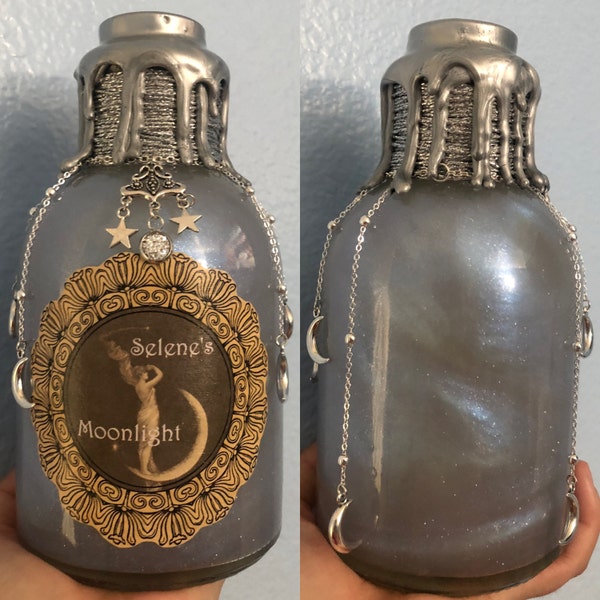 Selene | Goddess of the Moon | Decor Potion Bottle | Color Changing ...