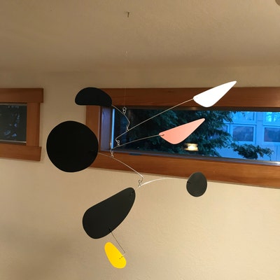 Blue Moon Rising Mobile Midcentury Modern Hanging Mobile - Etsy