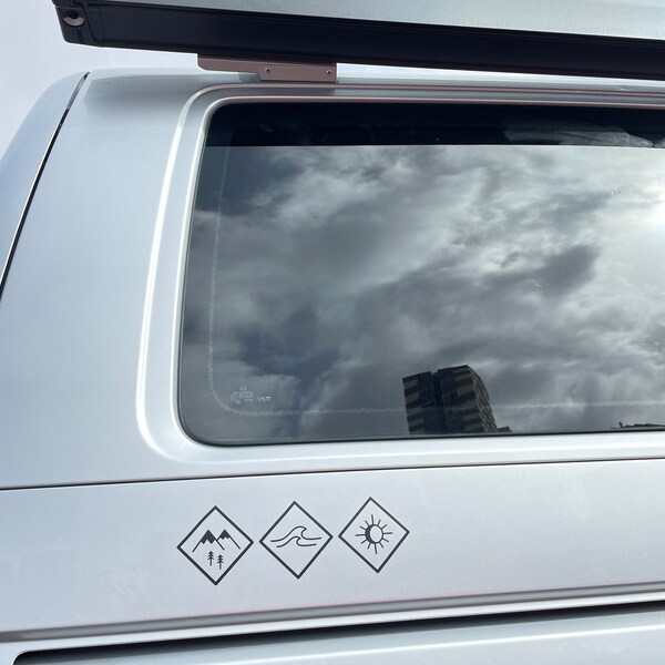 Van Stickers, Camper Stickers, Diamond Car Sticker, RV Decals, Camping ...