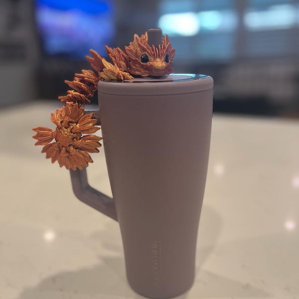 Wicked Dragon Straw Topper * Stanley 30 Oz or 40oz Straw Topper * Fits ...