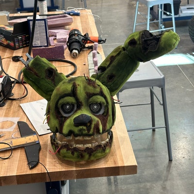 Fnaf / Five Nights at Freddy's Spring Bonnie Stl Files for Cosplay or ...