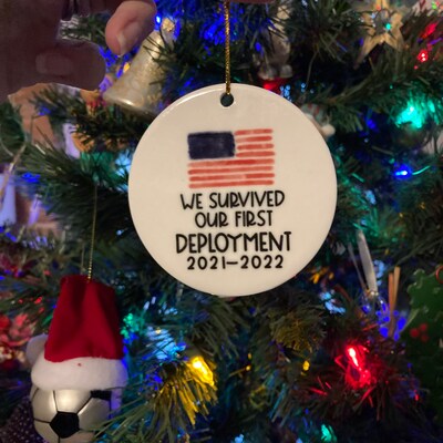 SURVIVING DEPLOYMENT STICKER / Military Spouse / Military Life - Etsy