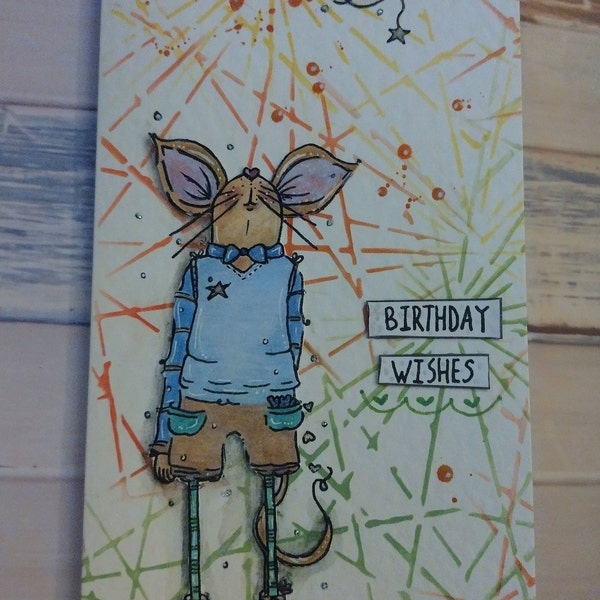 The Clans Guardian Angel A6 Stamp Set- Mouse Stamp-tracy Easson ...