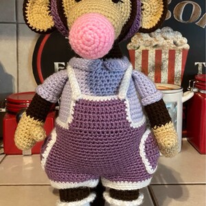 Crochet Pattern Cute Mouse Pixie Doll PDF - Etsy