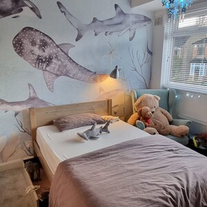 Sea Shells Wallpaper, Shell Wallpaper, Sea Life Wallpaper, Bedroom ...