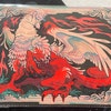 Red Dragon Falin Art Print 7.5x11 Dungeon Meshi Art - Etsy