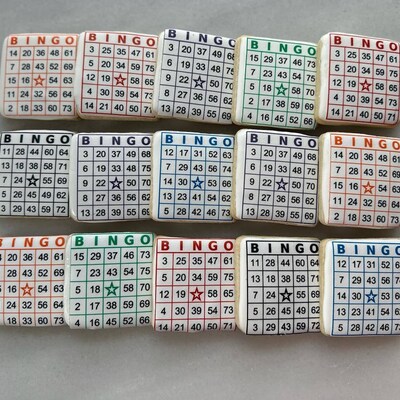 1000 Jumbo Bingo Cards Pdf Download, 1 per Page, Instant Printable Fun ...