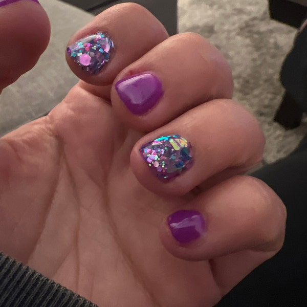 Candy Crushed- Dip Powder, Nail Dip Powder, Glitter Dip Powder, Dip ...