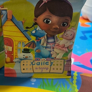 Doc Mcstuffins Fruit Snack Labels - Etsy