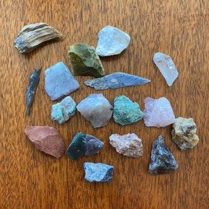 Crafters Collection Mixed Crystals: Bulk Gemstones Natural | Etsy