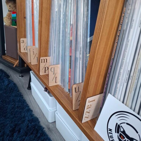 Vinyl Record Backspacers Backstopper | Idea for Kallax & Expedit ...
