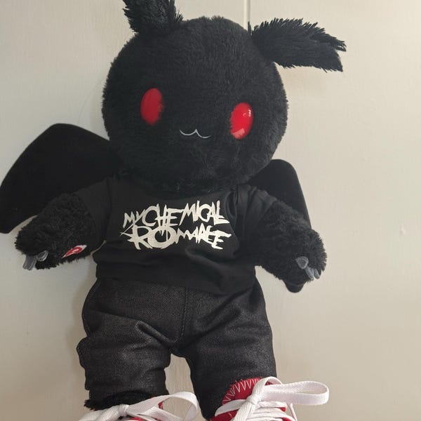 Custom” Emotional Support Emo Bear” Bear Shirt - Etsy
