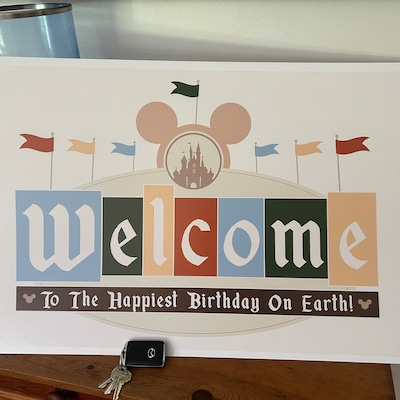 Editable Neverland Birthday Backdrop, Peter Pan Birthday, Disney Party ...