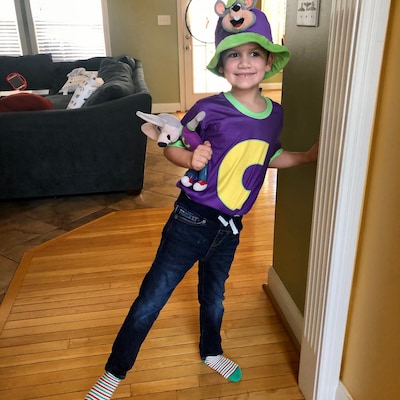 Cosplay Chuck E Cheese Style Children's Shirt Birthday Shirt/ Halloween ...
