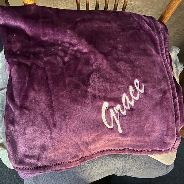 Childs Spa Wrap Personalized Size Medium (8-12) With Accent Ribbon ...