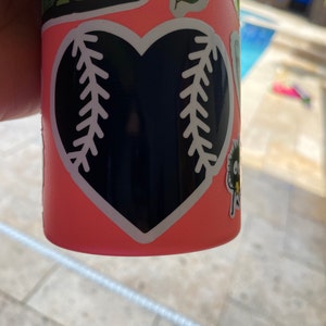 I Love Umpires Sticker Catcher's Mask Helmet Sticker | Etsy