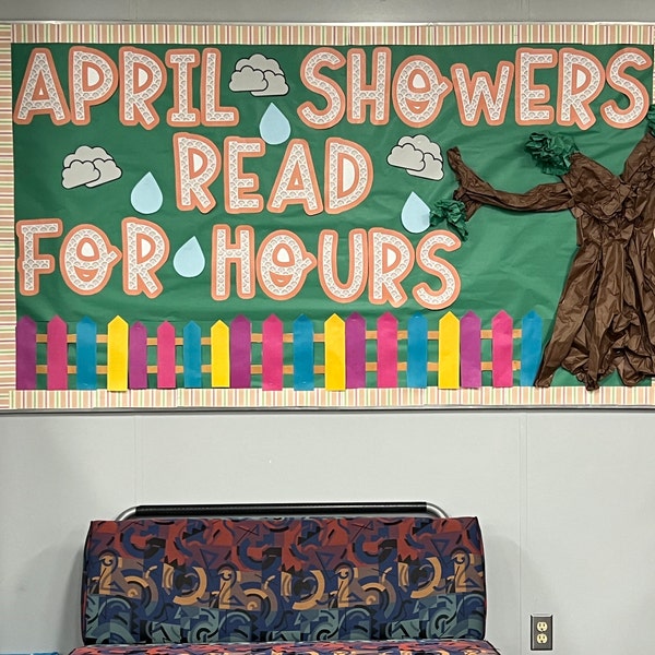 Boho Rainbow Flowers Classroom Decor, A-Z Bulletin Board Letters ...