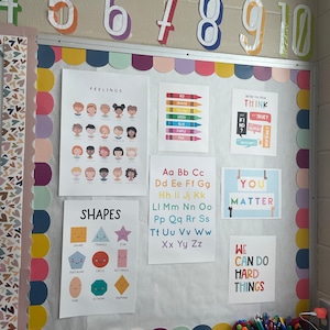 It is Okay to Feel Boho Classroom Decor, My Feelings, Classroom Poster ...