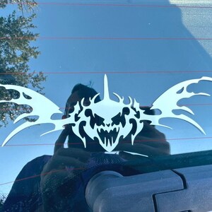 Misfits OUTLINE No Word Decal Sticker Car Mirror Laptop Punk Window ...