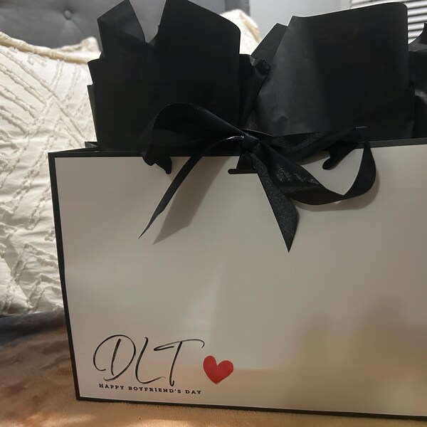 Personalized Empty Gift Bag for Guests Favor Bridal Shower Bridesmaid ...