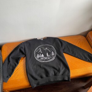 Moon Phases Hoodie, Mystical Moon Phase Hooded Sweatshirt, Celestial ...