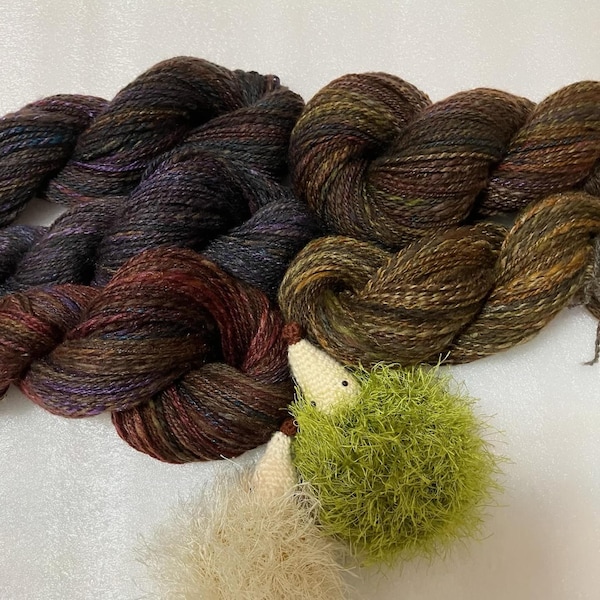 Ecru Romney Combed Top, Wool for Dyeing, Spinning, and Felting, 4 ...