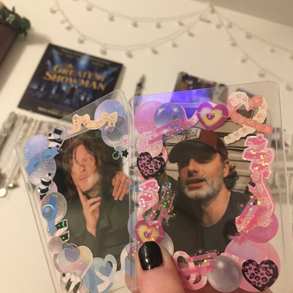 Norman Reedus Fan Photocard, Twd Fan Art, the Walking Dead Fan Merch - Etsy