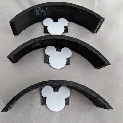 Decorated Mickey Ear Wall Displays 5, 10, or 20 Packs Also 3 Packs of ...