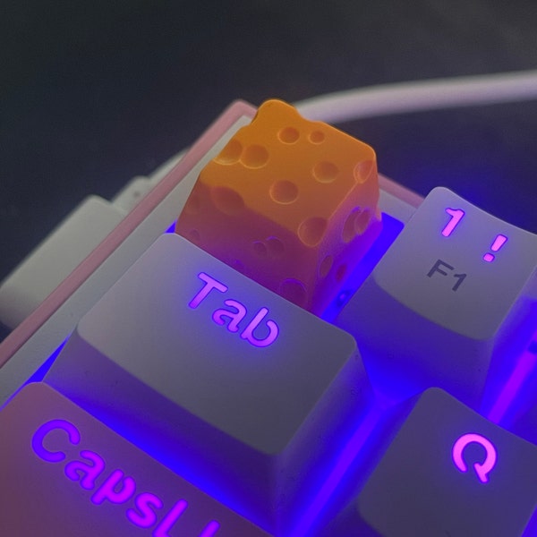 Cheese Keycap 3D Artisan Key Cap for Cherry MX Gateron Kailh Razer ...