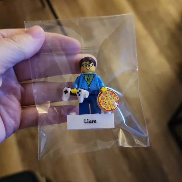 Custom Lego Minifigures Couples Gift, Wedding Lego Figure Art ...