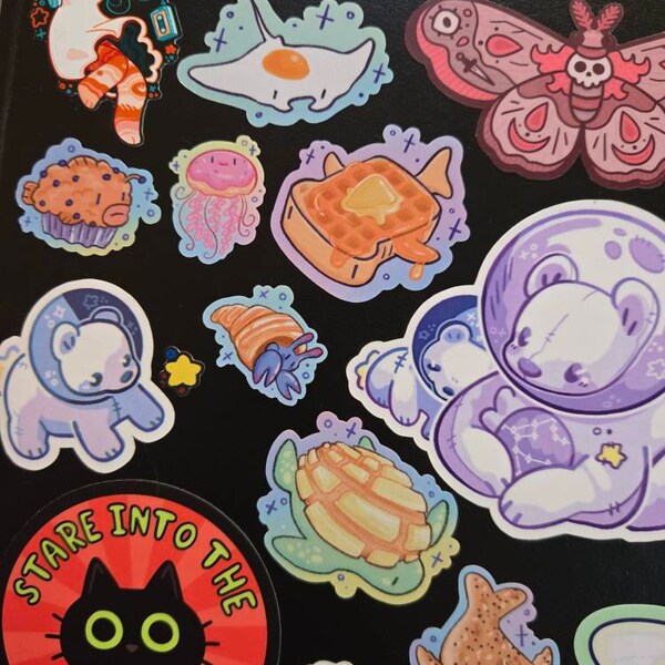 Shrimp Fried Rice 2 Inch Rainbow Acrylic Charm Keychain Funny Meme Chef ...