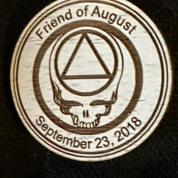 AA Big Book Acceptance Passage, Laser Engraved Plaque, Alcoholics ...
