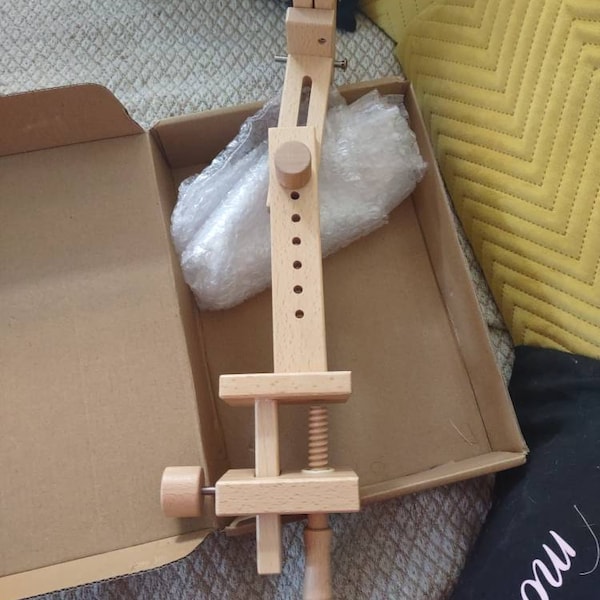 Highly Adjustable and Comfortable Embroidery Hoop Holder Stand | Clamp ...