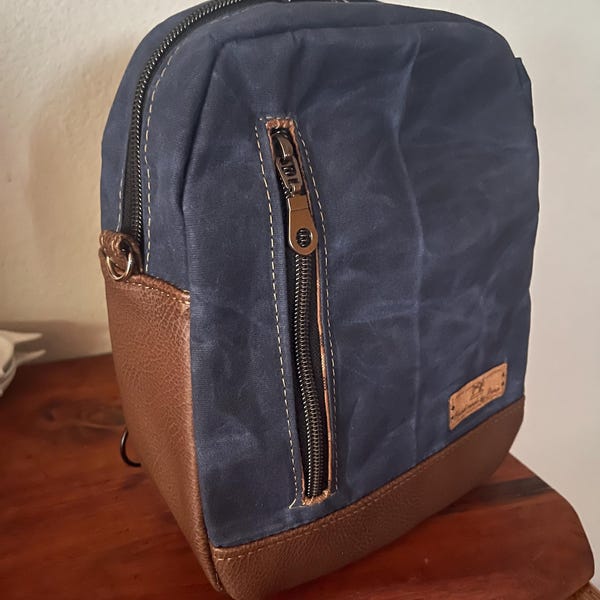 Pebble Sling Bag SEWING PATTERN: Convertible Backpack With Video ...