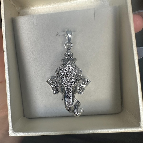 925 Silver Hanumanji Gada Pendant | Hindu Religious Jewelry | Lord ...