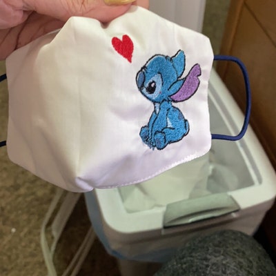 Face Mask Machine Embroidery Design Mask in the Hoop 5 Sizes Children ...