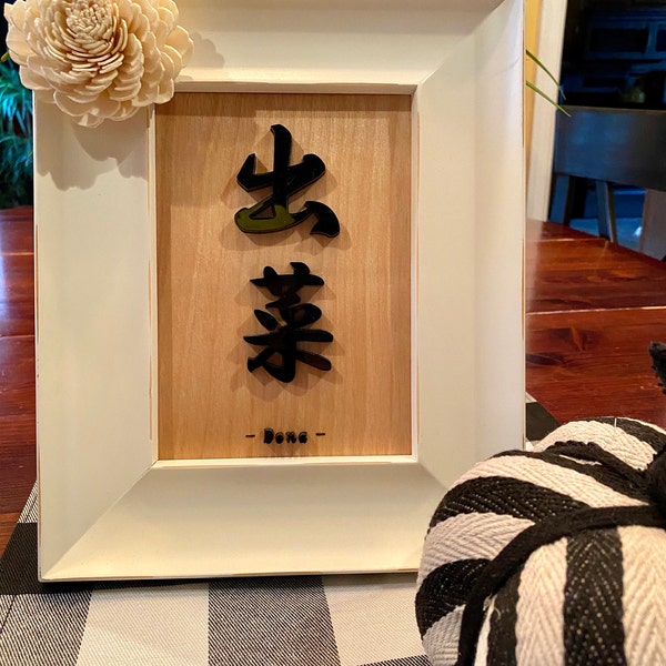 Custom Japanese Kanji Name Printable, Personalized Name in Japanese ...