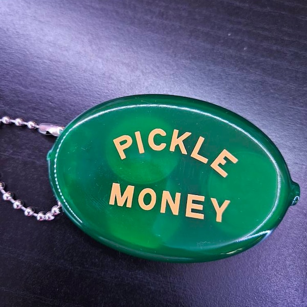 Coin Pouch - Pickle Money - Etsy