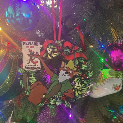 Robin Hood Christmas Wreath Ornament - Etsy