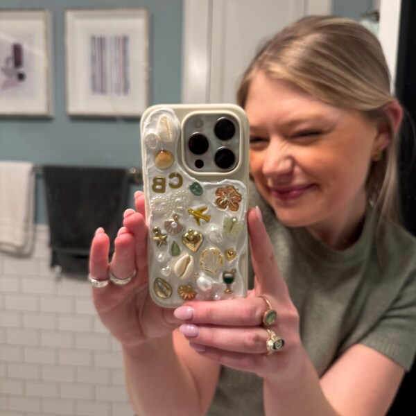 Customizable Memor Inspired Handmade iPhone Case. Personalized W/ Hand ...