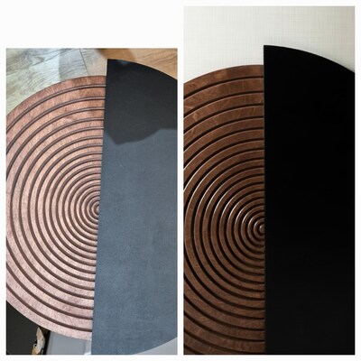 Rectangle, Wood Wall Art, Painting Wood Wall Art, Vertical Wall Art ...