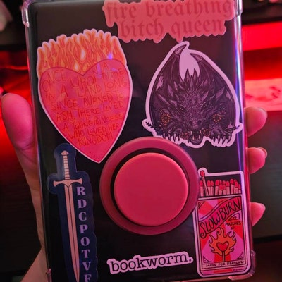 Divine Rivals Typewriter Waterproof Sticker - Etsy