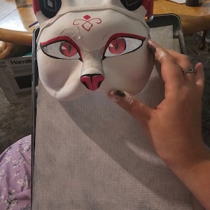 Fursuit Cat Nose Pattern & Tutorial Pickable Plush Feline Snout W ...