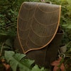 Green Cork Leather Leaf Backpack Made From Plant Based - Etsy Canada