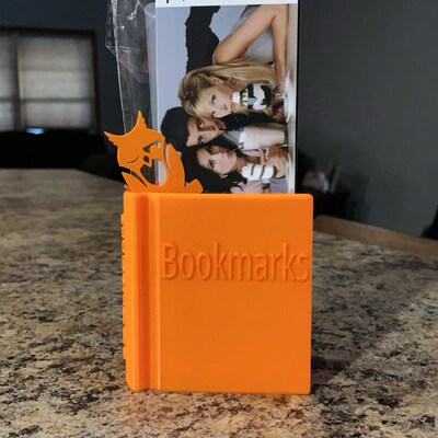 Book Shaped Bookmark Holders Bundles Available 3D Printed Bookish ...