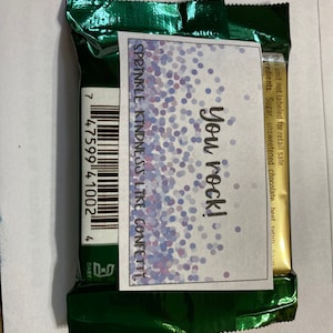 Sprinkle Kindness Like Confetti Cards, Kindness Cards, Motivational ...