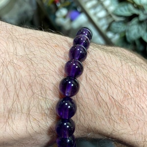 AAA Amethyst Beads Genuine Real Stone 2mm-3mm-4mm-6mm-8mm-10mm-12mm ...