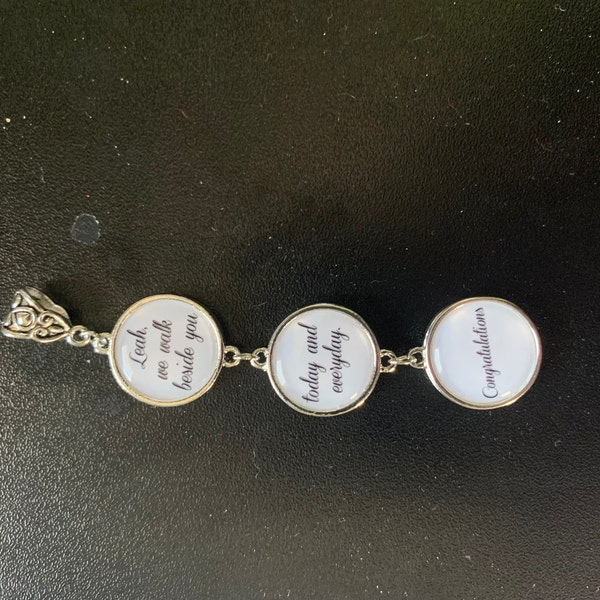 Bridal Bouquet Photo Charm Dangle Set Double Sided With 6 Pictures or 3 ...