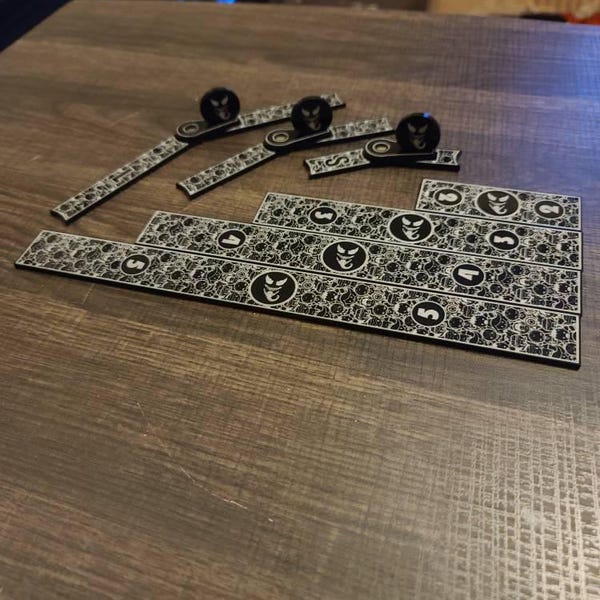 Battlemecha Heavy Smoke Tokens ... Track Smoke Easily With Tokens. - Etsy